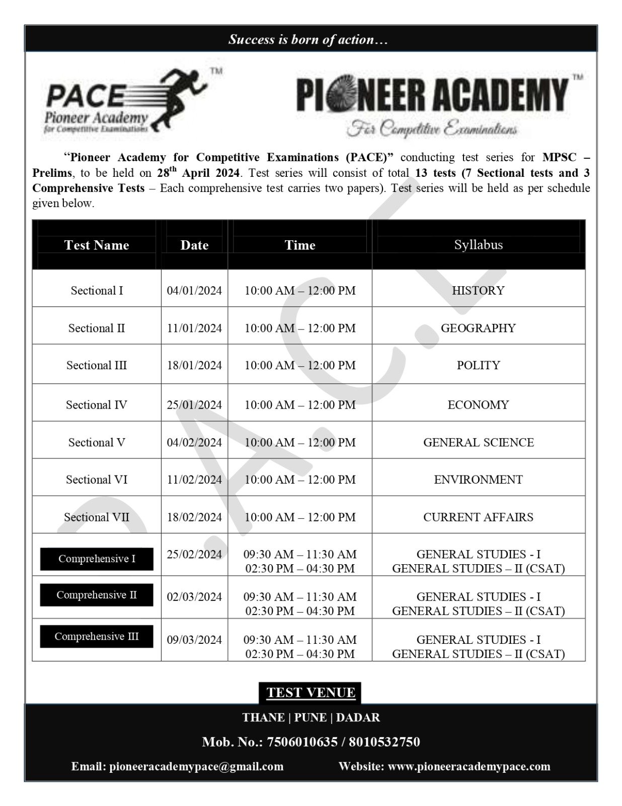Upsc Classes in Thane