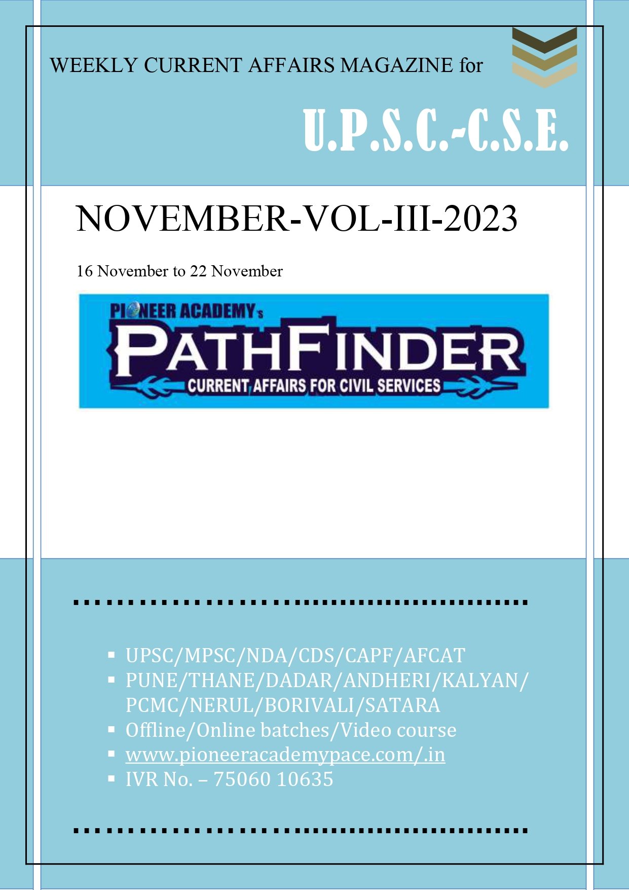 Upsc Classes in Thane